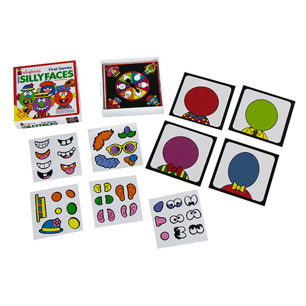 The Colorforms Silly Faces Game in miniature by Super Impulse