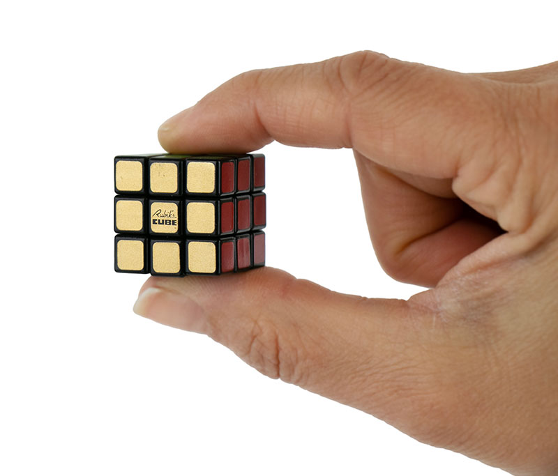World's Smallest Rubik's Cube 50th Anniversary Collector's Edition ...