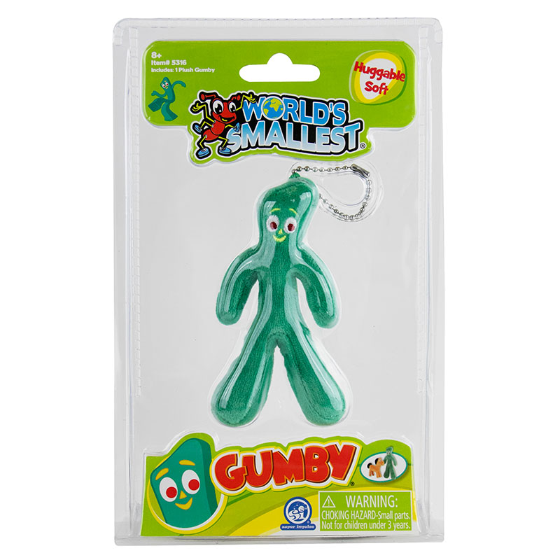 World’s Smallest Gumby Pokey Plush – Mini Collectible Toys